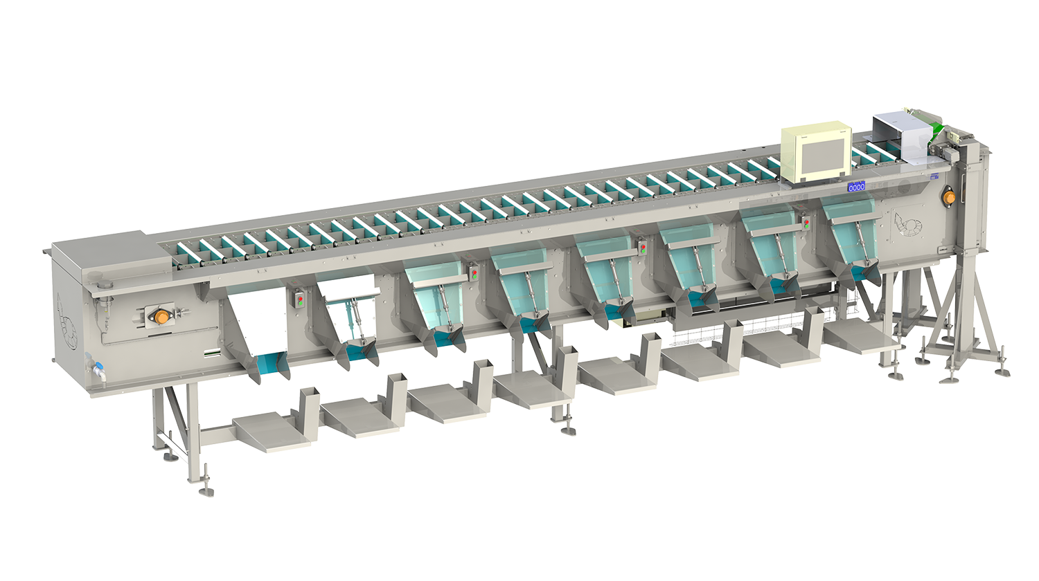 LINEAR OYSTER SIZE GRADER - Besnard Père et Fils - Design and ...